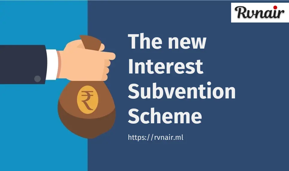 The new Interest Subvention Scheme – The Financial Controller